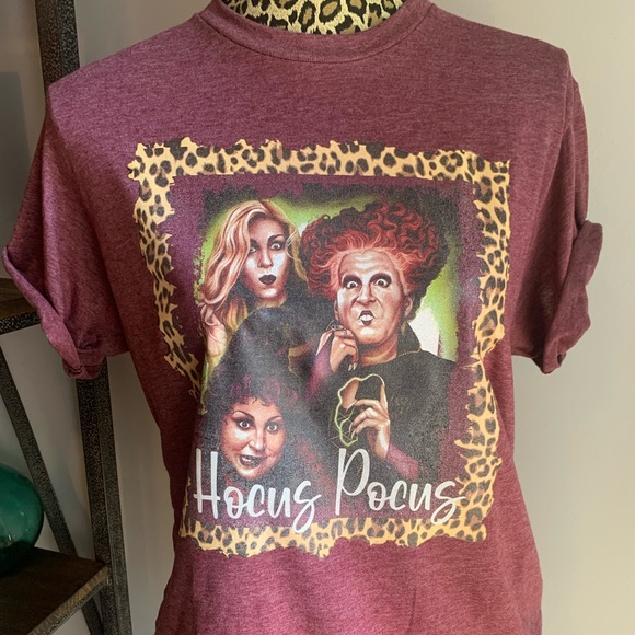 Mackinac Island Designs | Tops | Hocus Pocus Leopard Print Sanderson ...